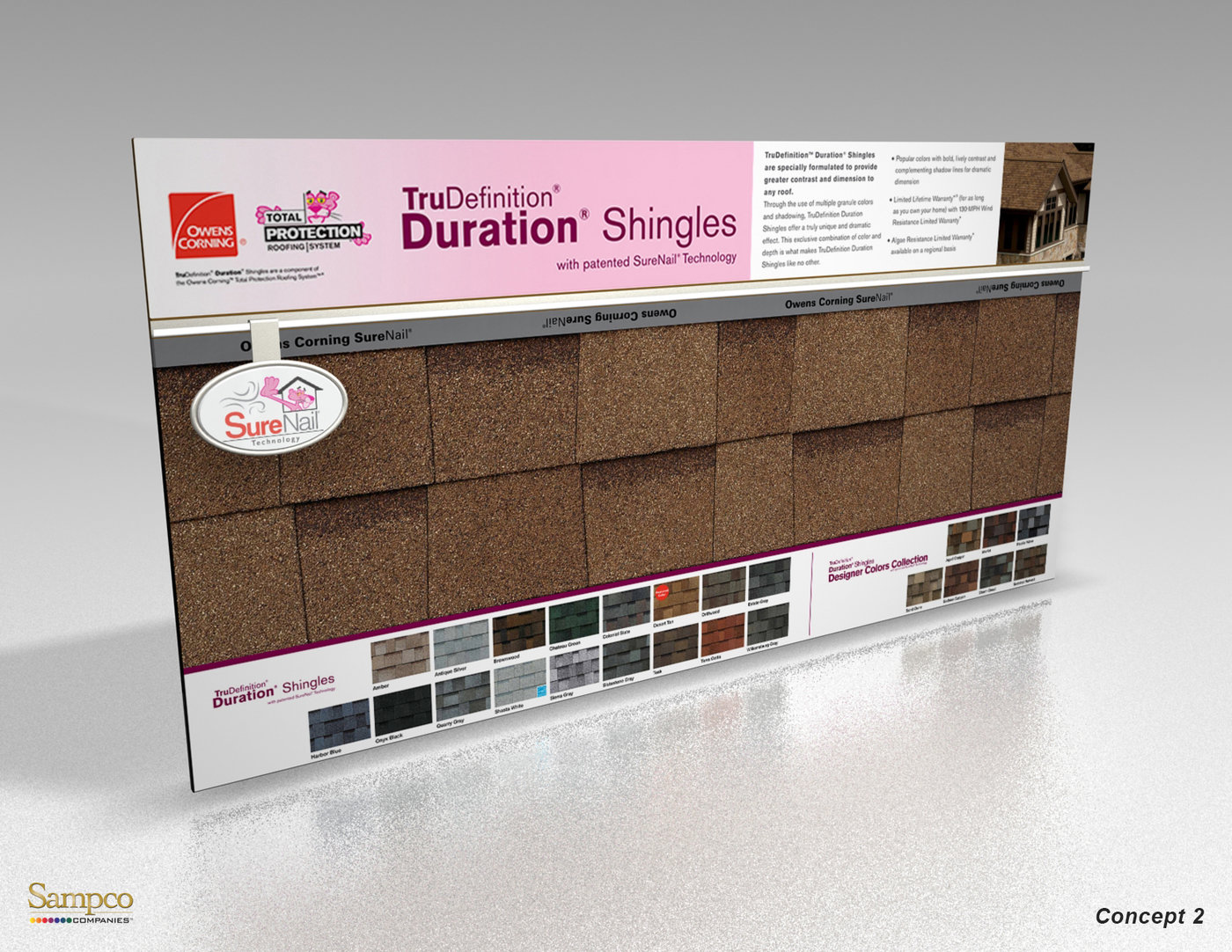 Owens Corning Roofing Samples by Jacob Donadee at Coroflot.com