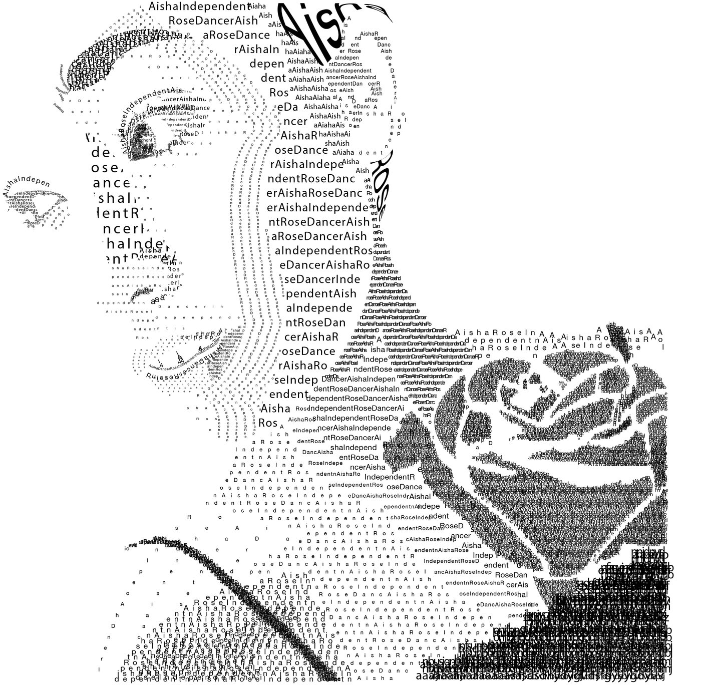 Typeface Portrait by Jessica Campos at Coroflot.com