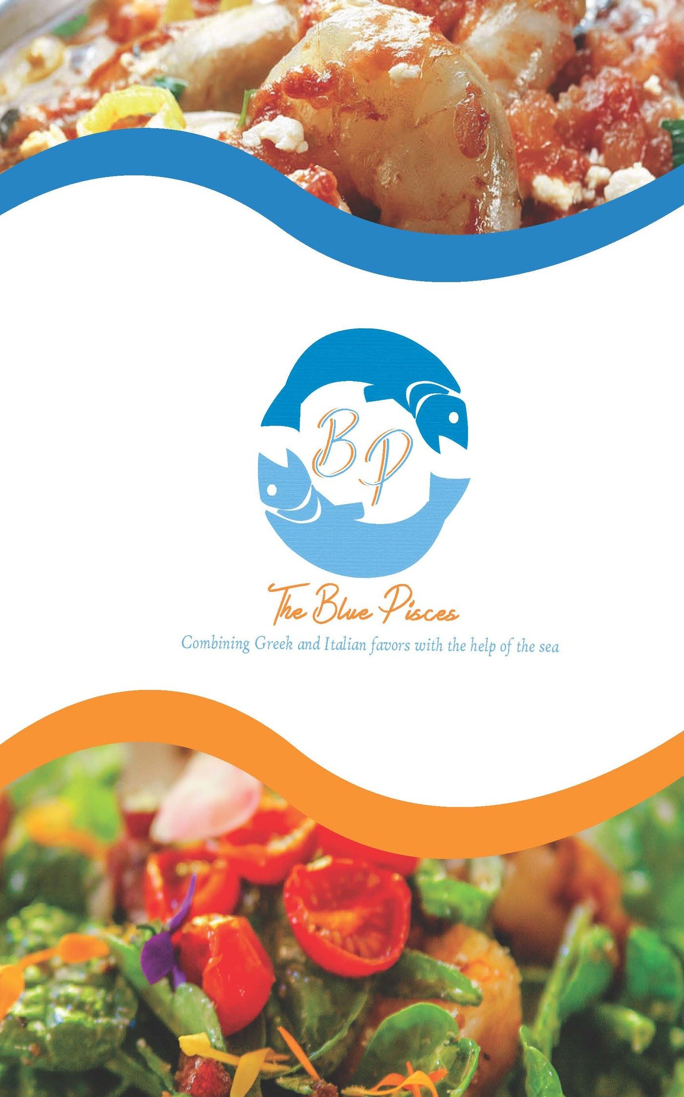 Blue Pisces Menu by William Butler at Coroflot.com