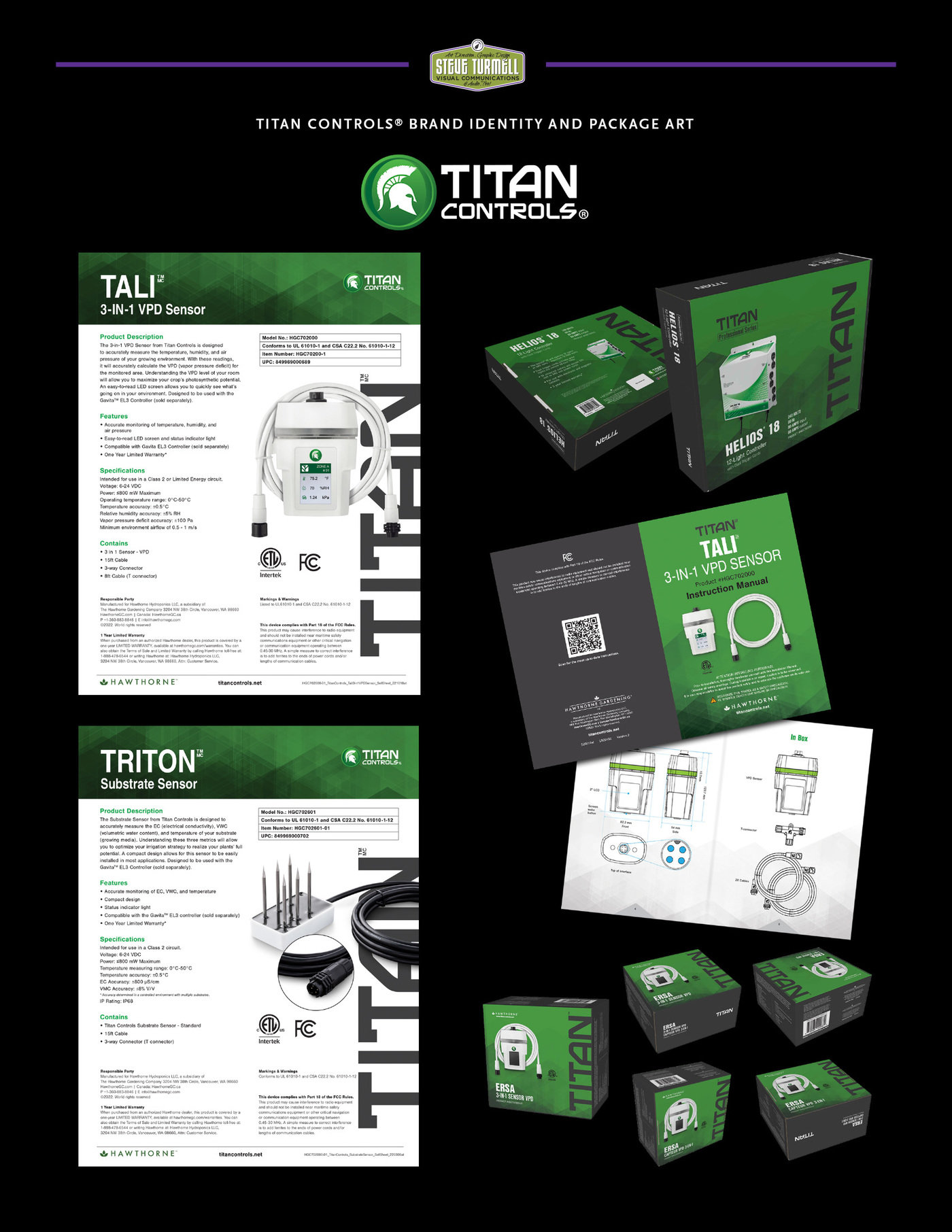 Titan Controls 2022 Identity Rebrand by Steve Turmell at Coroflot.com