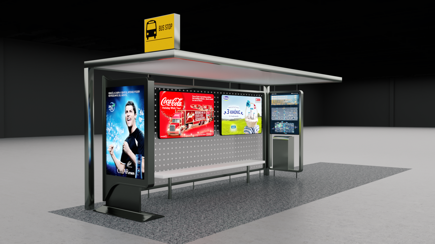 Bus station design by Nguyên Nguyễn at Coroflot.com