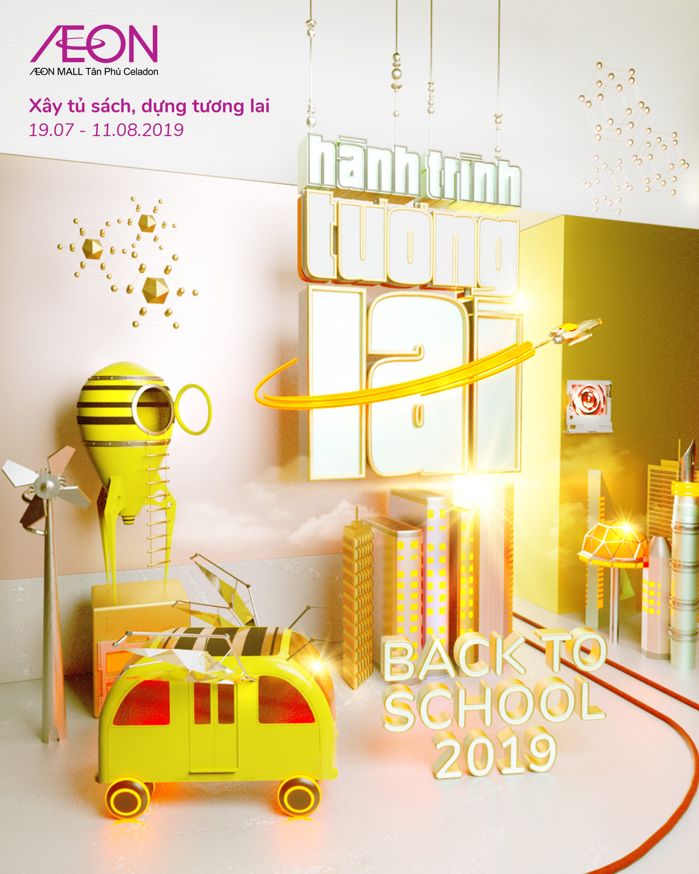 Aeon Mall Vietnam - Back To School Campaign 2019 by Nguyên Nguyễn at ...