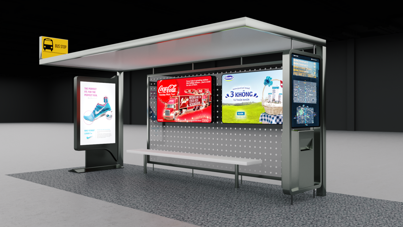 Bus station design by Nguyên Nguyễn at Coroflot.com