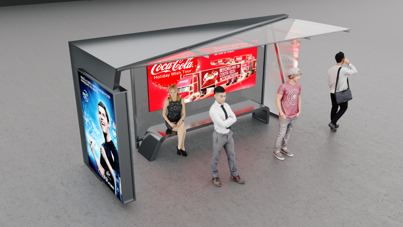 Bus station design by Nguyên Nguyễn at Coroflot.com