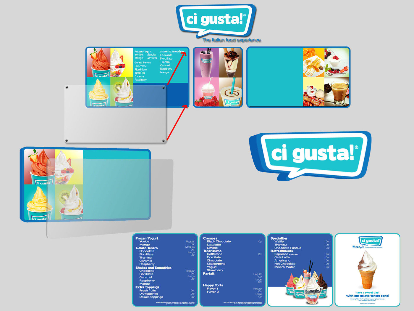 CI GUSTA! ICE CREAM BRANDING by ERICK MARK OBISPO at Coroflot.com