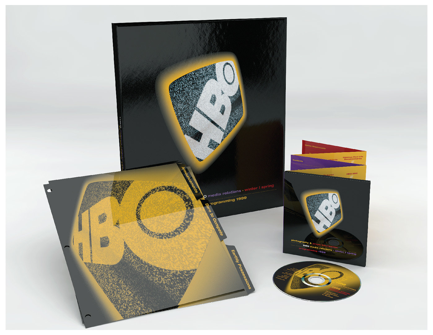 HBO Media Kit by Anthony C at Coroflot.com