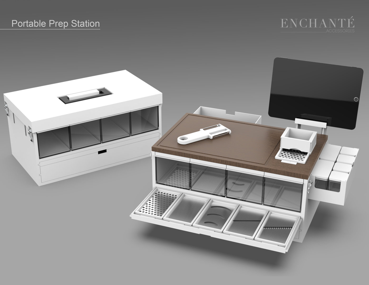 CWC Meal Prep Station by James Byun at Coroflot.com