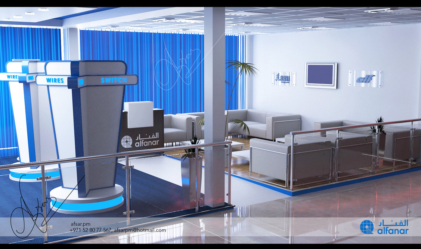 Al Fanar Office - Dubai, Proposed Design 2012 by Afsar P.M at Coroflot.com