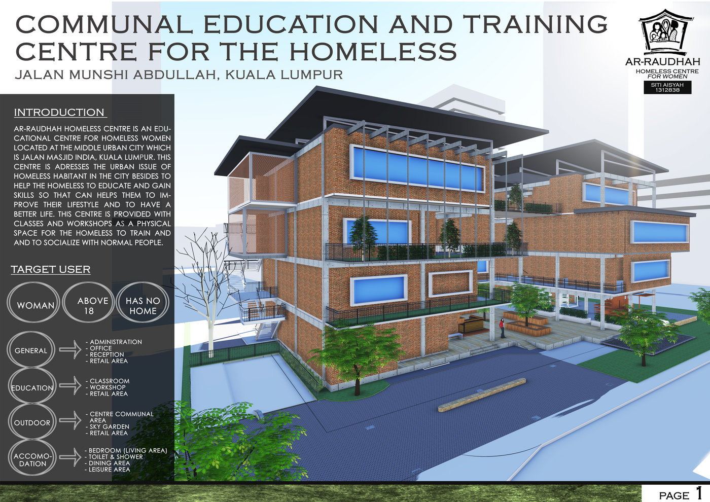 Homeless Educational and Training Centre, Jalan Munshi Abdullah, Kuala ...