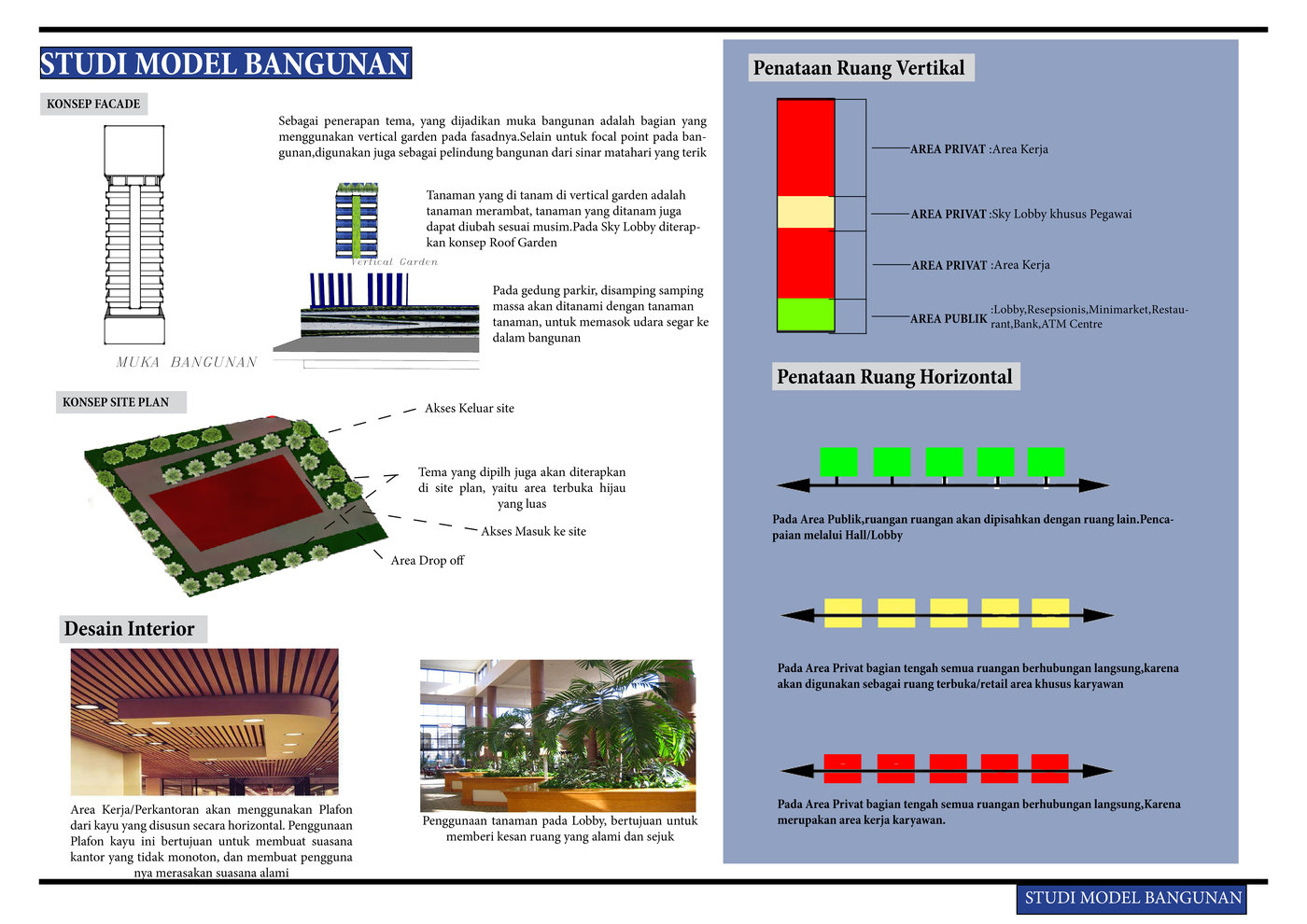 Studio Perancangan Arsitektur 4 / Office Building by M.Dio Rifqi P.W at ...