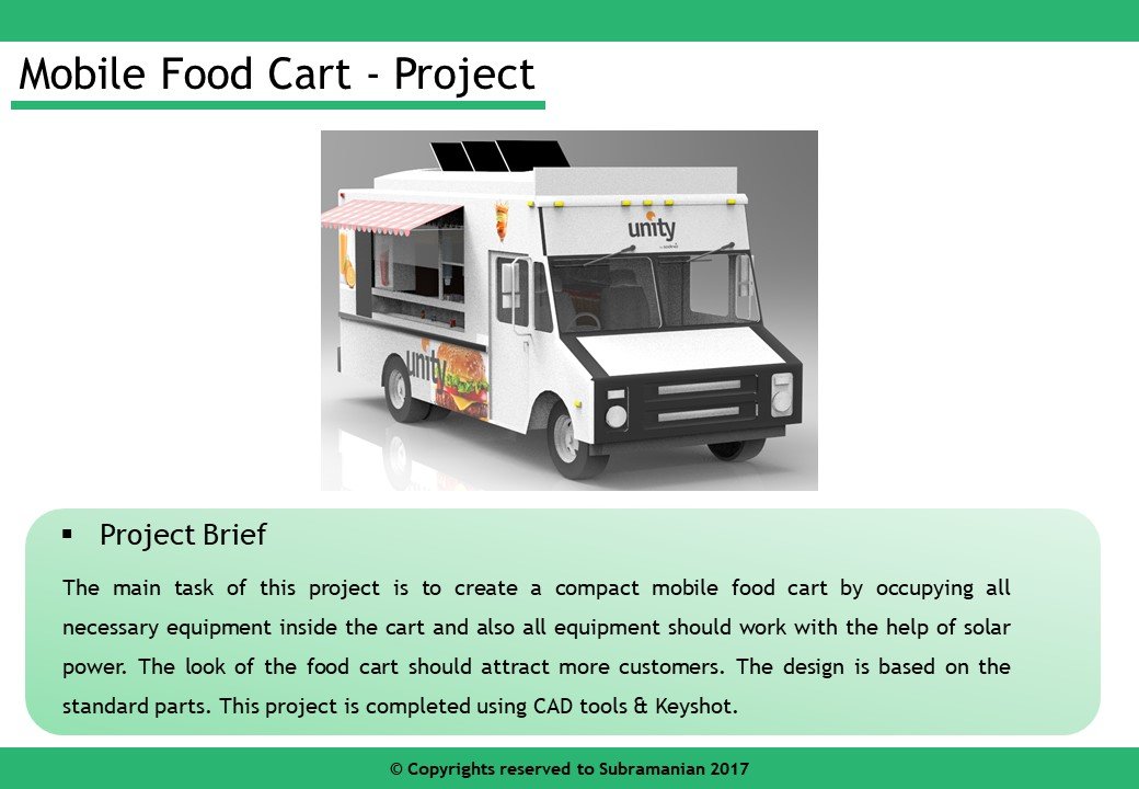Mobile Food Cart - Project by Subramanian Annamalai at Coroflot.com