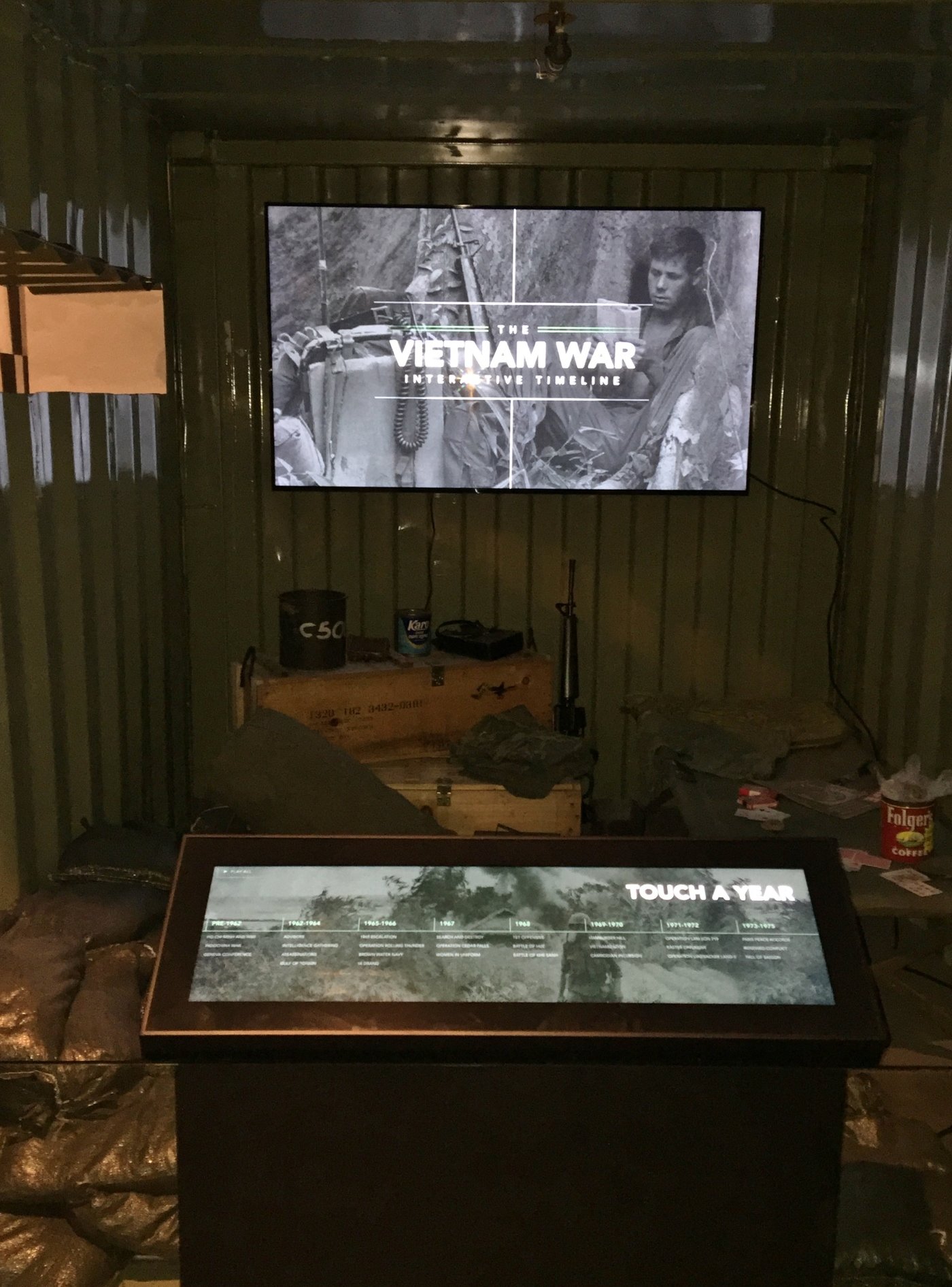 Vietnam War Timeline Interactive by Christopher Shackelford at Coroflot.com