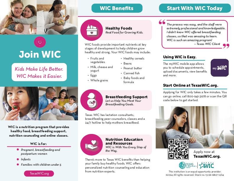 Texas WIC Print Publications by Denise Rodriguez at Coroflot.com