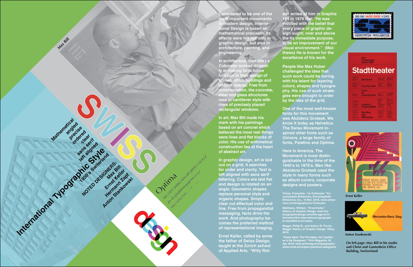 History of Graphic Design Layout by Christina Miller at Coroflot.com