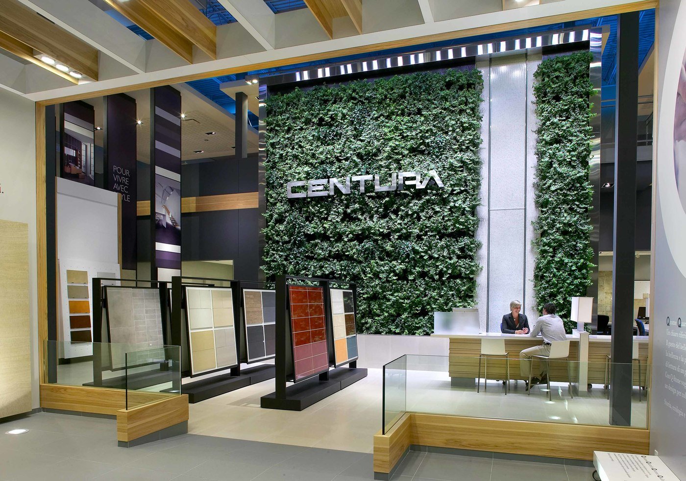 Centura Tile Showroom - Montreal by Jonathan Knodell at Coroflot.com