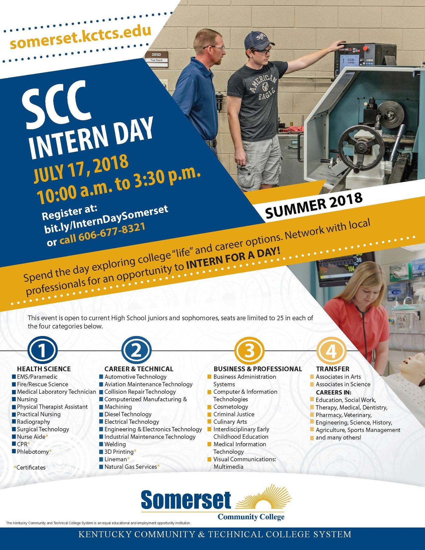 Intern Day Flyer - SCC by Emily Shafer at Coroflot.com
