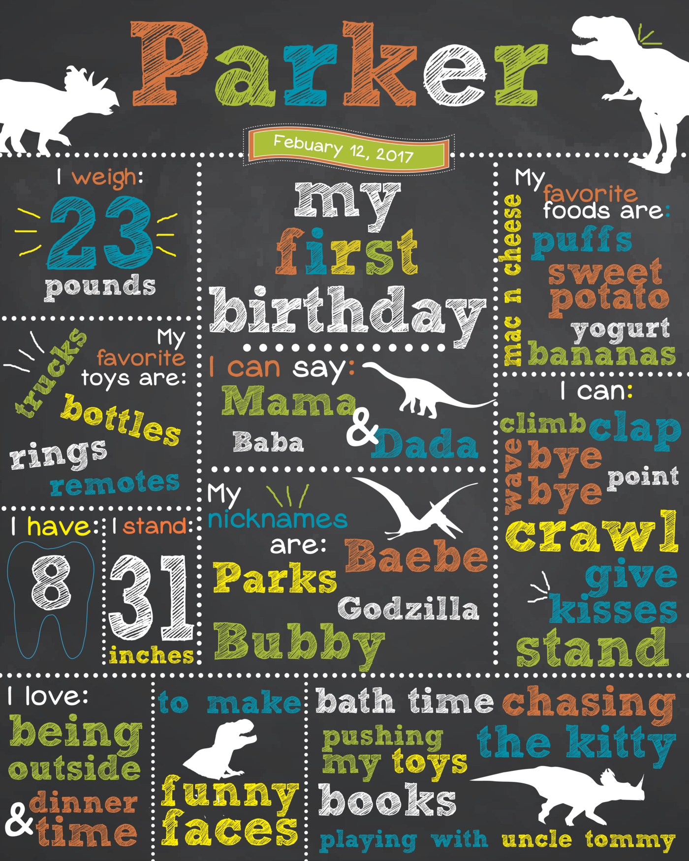 Birthday Poster by Emily Shafer at Coroflot.com