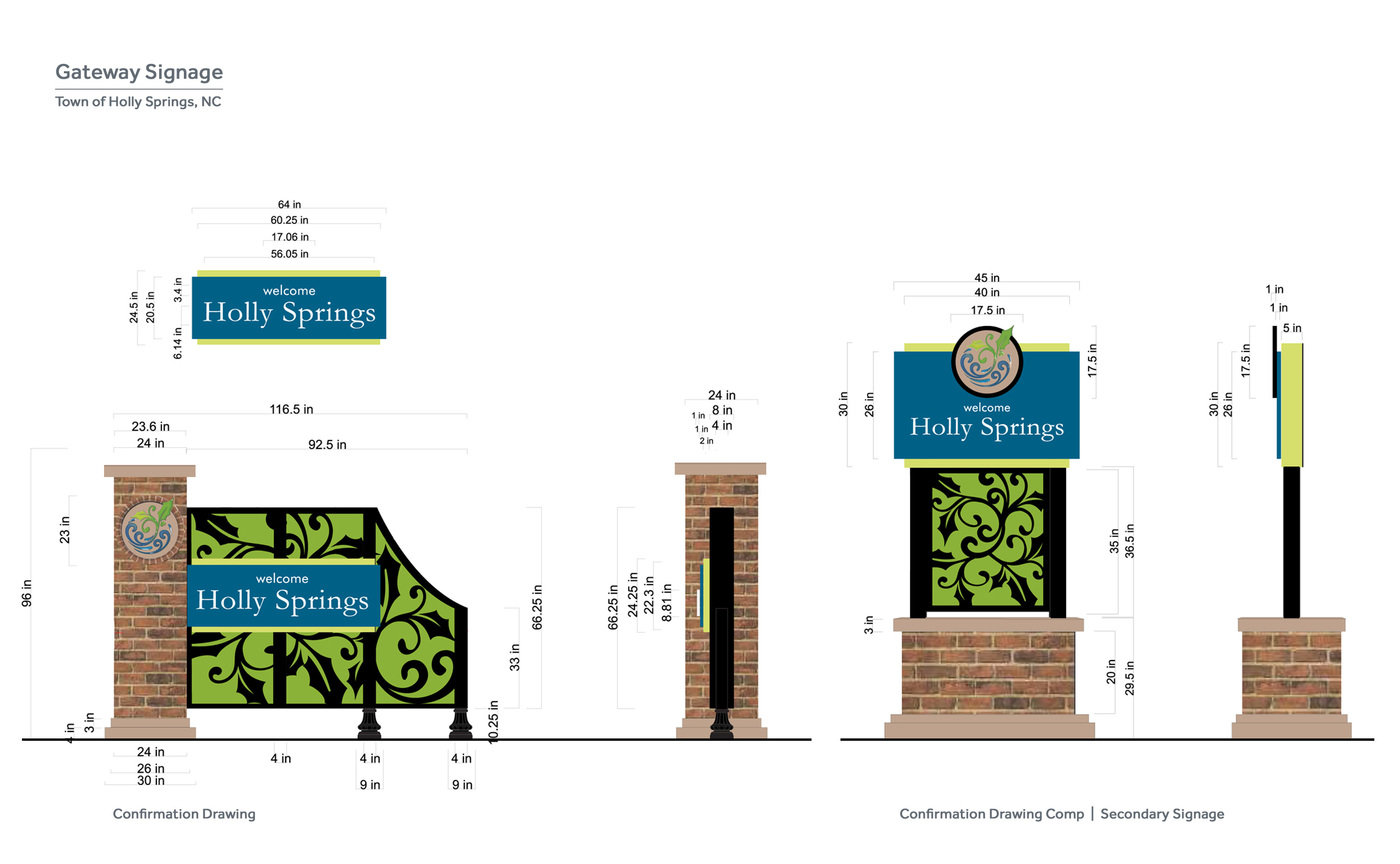 Gateway Signage Design by Trace Gashler at Coroflot.com