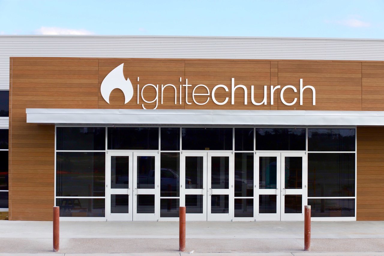 Ignite Church Signage by Trace Gashler at Coroflot.com