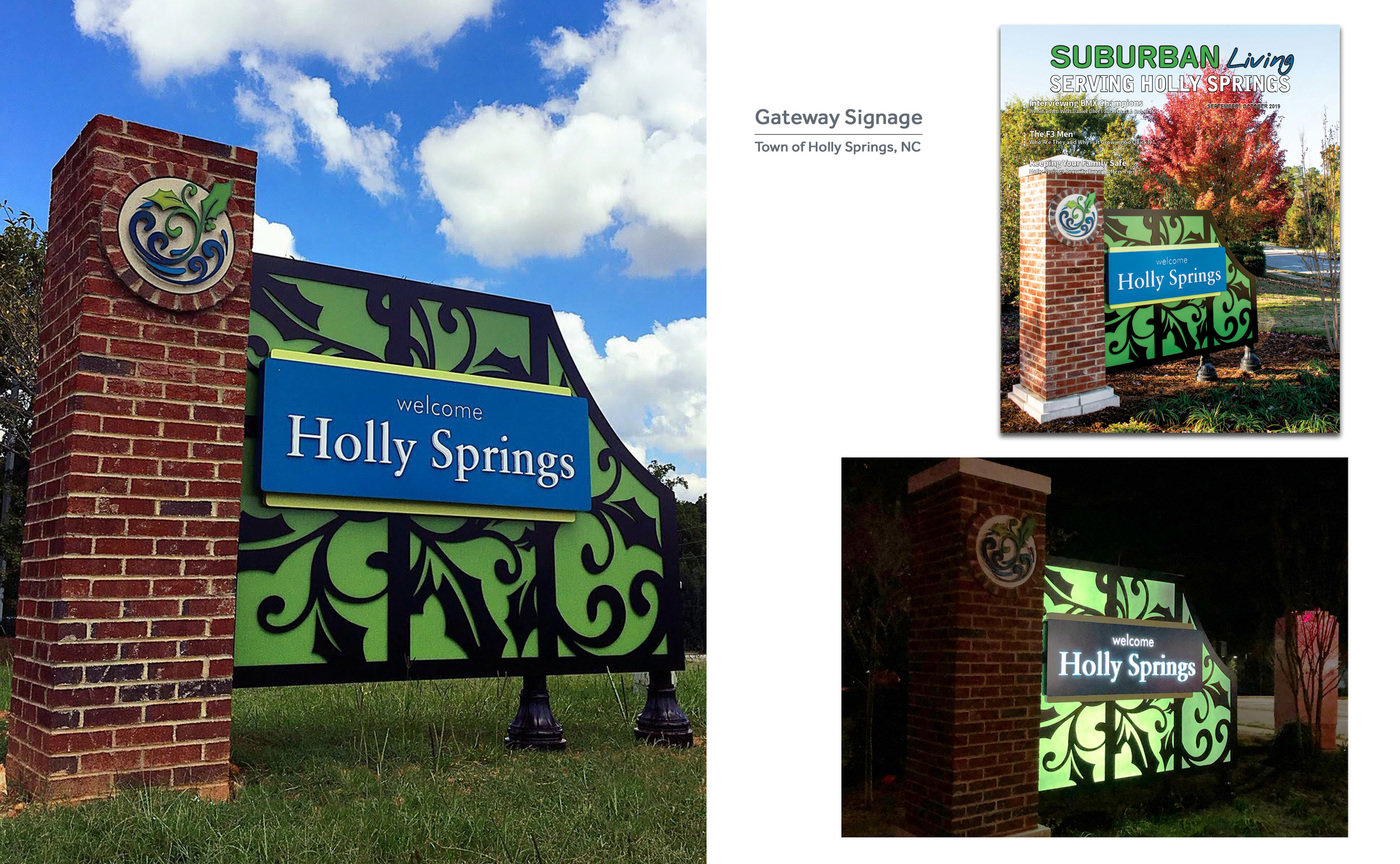 Gateway Signage Design by Trace Gashler at Coroflot.com
