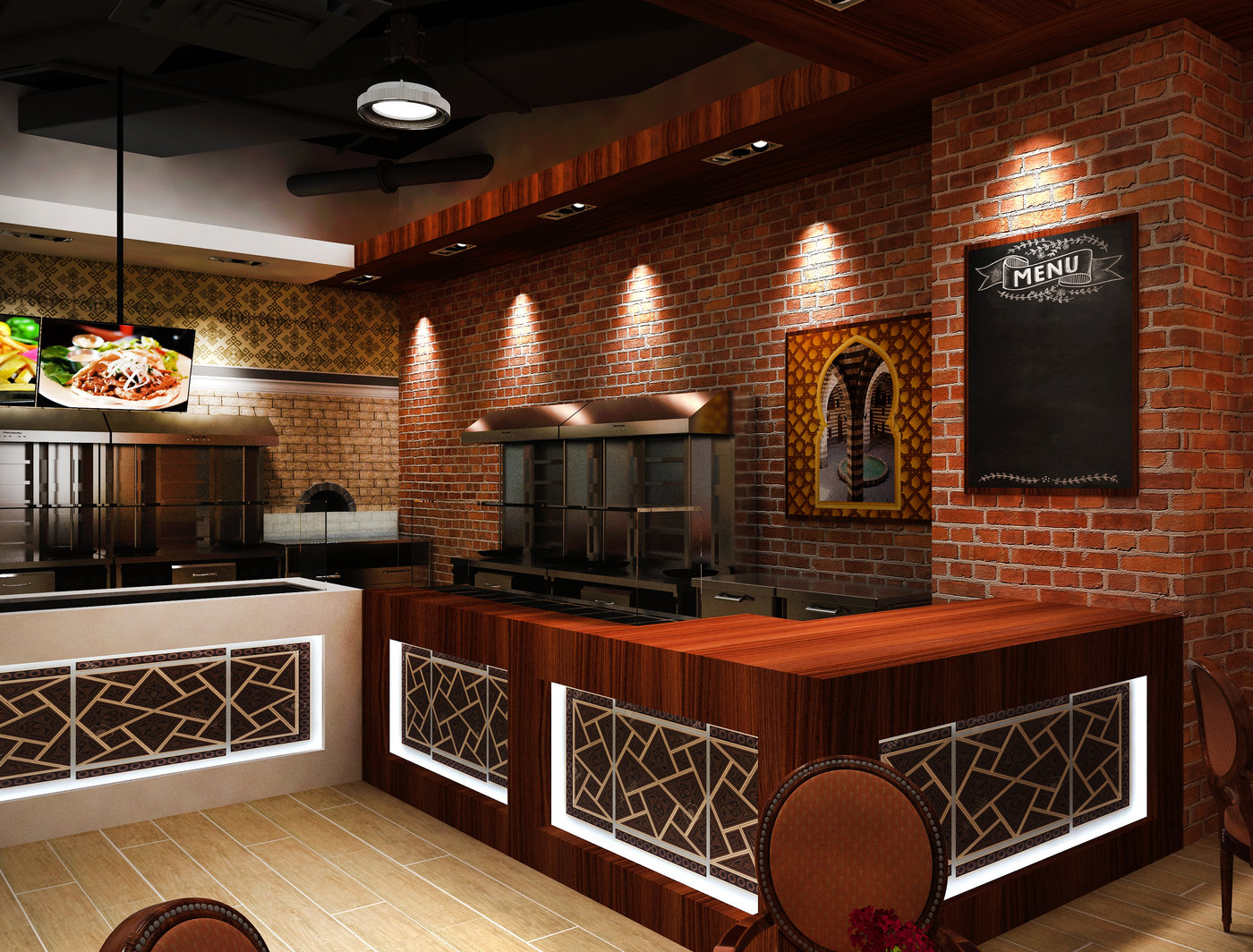 Syrian Restaurant by Kristine May Grimaldo at Coroflot.com