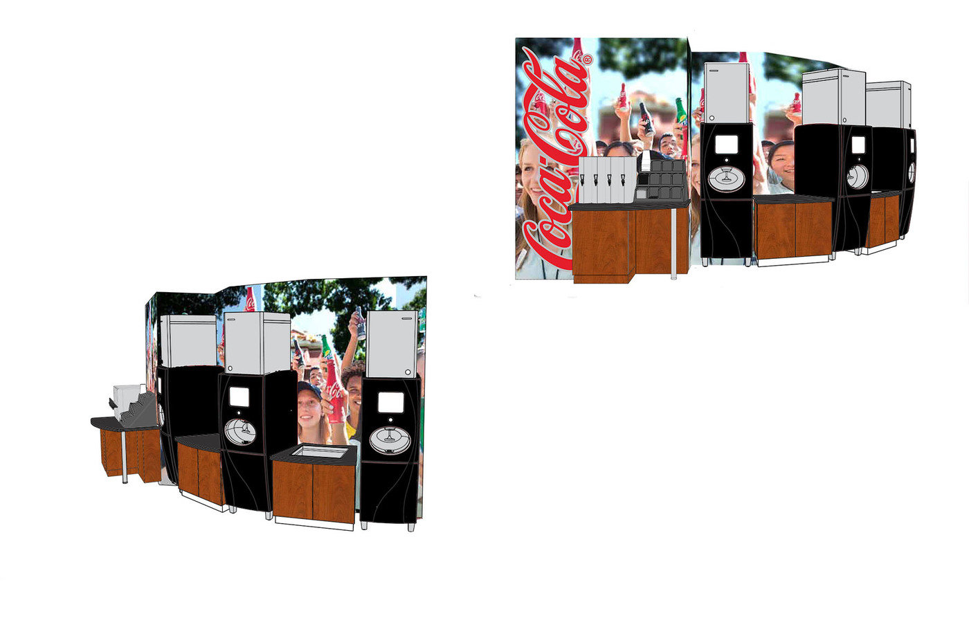 Coca-Cola Fixture Package by Cindy Samson at Coroflot.com