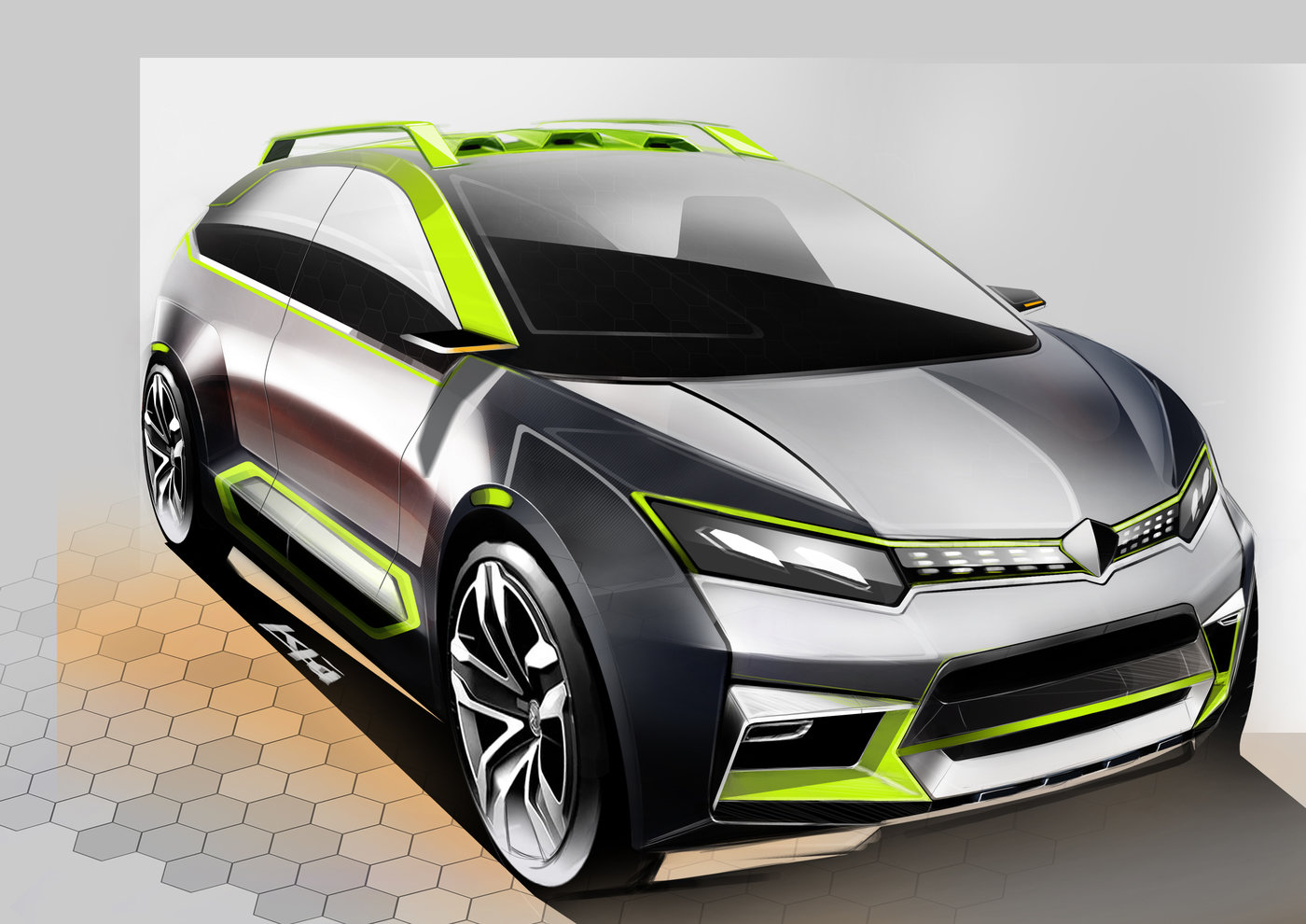 Proton SUV Concept by Khairuddin Shahrun at Coroflot.com