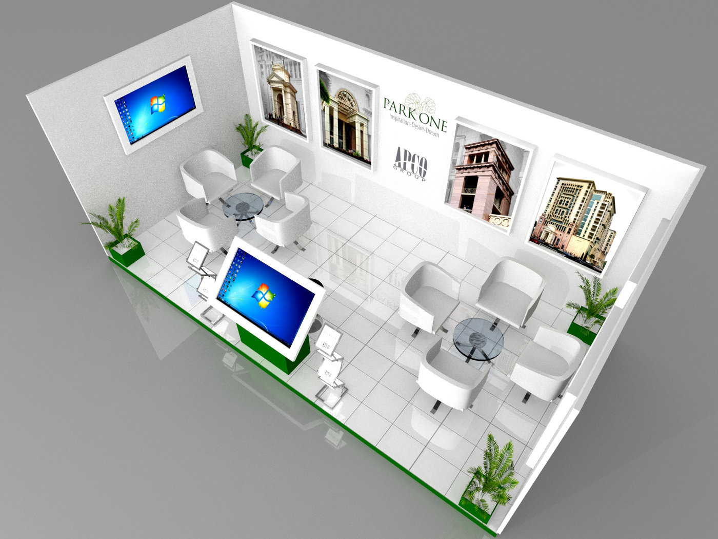 Exhibition Stand Design 6x3 by SABII ORT at Coroflot.com