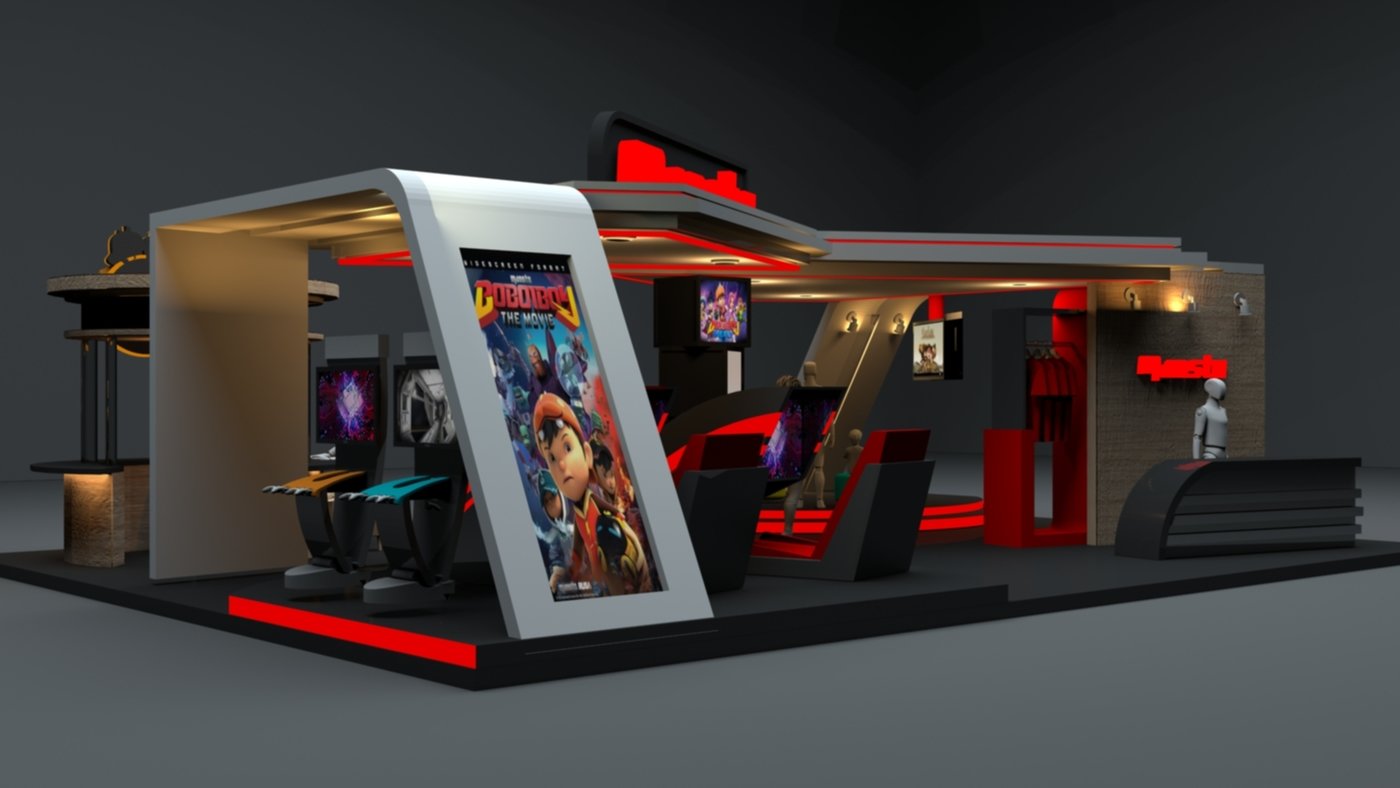 Exhibition Design: Monsta Studio Sdn Bhd by Syawallina Aziz at Coroflot.com