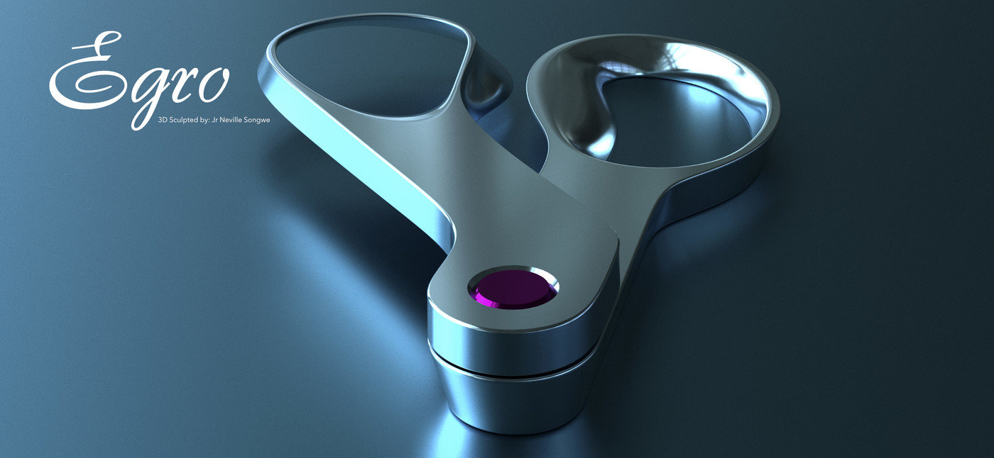 Egro - 3D form study by Jr Neville Songwe at Coroflot.com