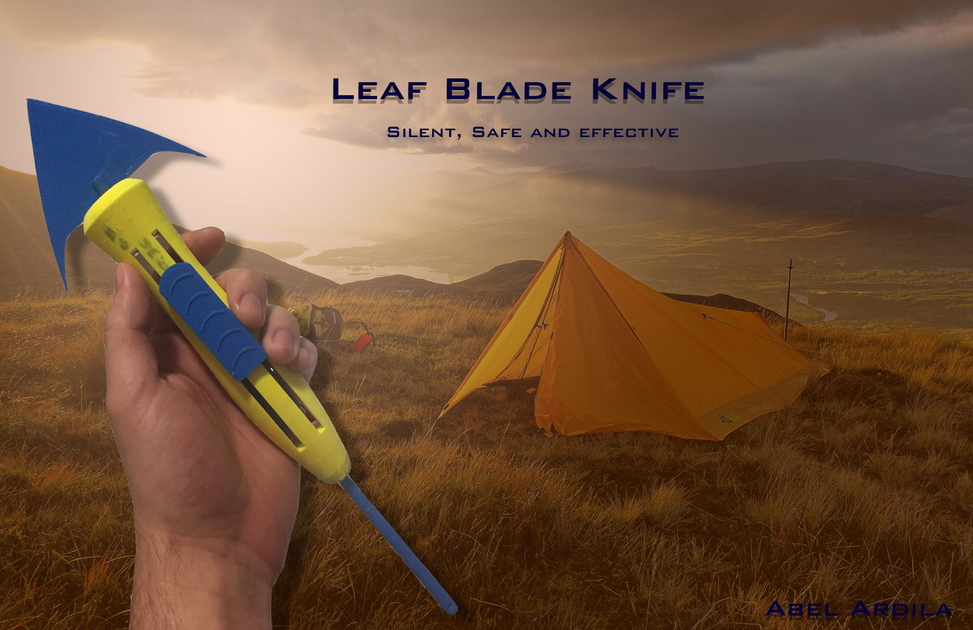 Leaf Blade Knife by Abel Ardila at Coroflot.com