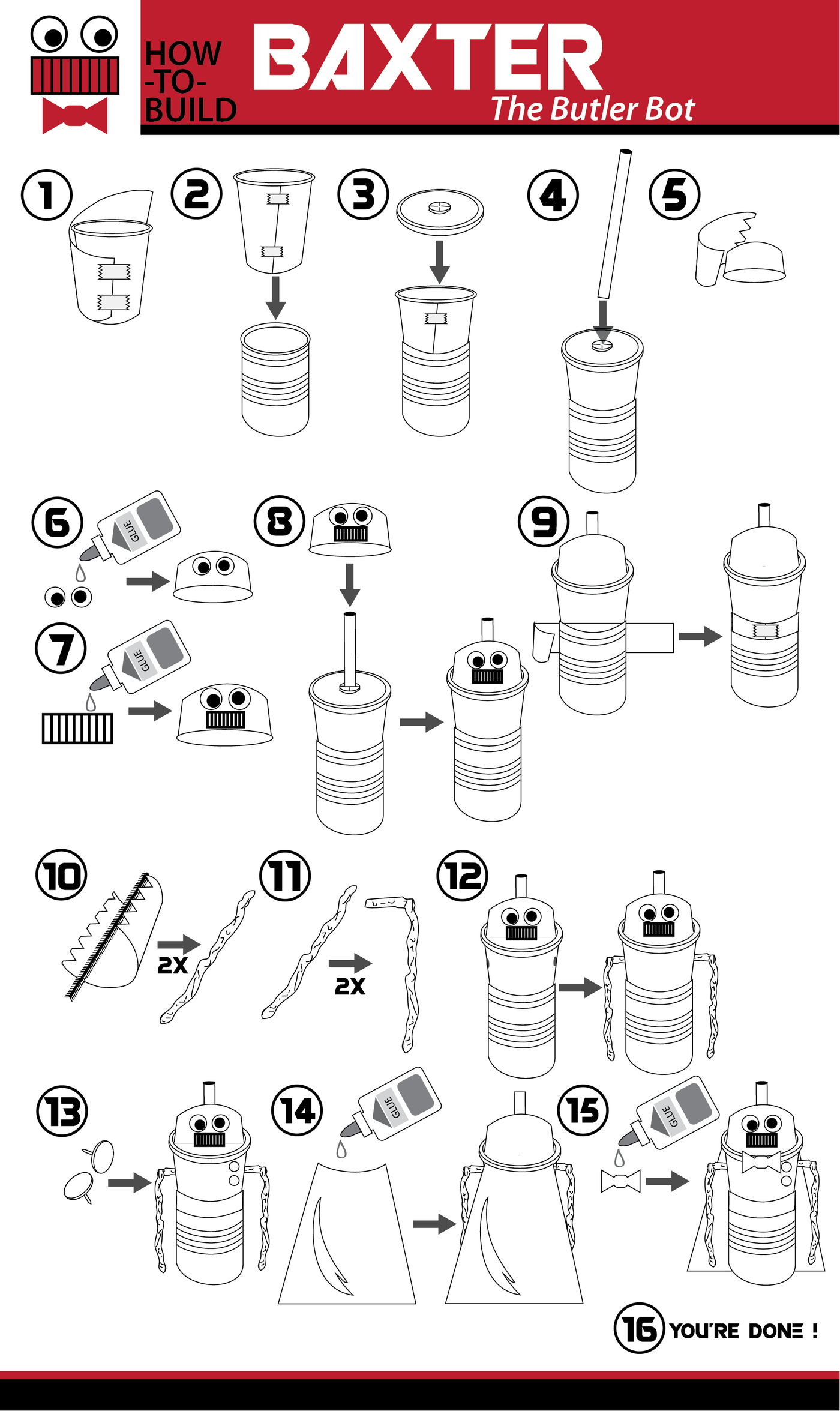 Baxter The Butler Bot Kit by Michael Edelin at Coroflot.com