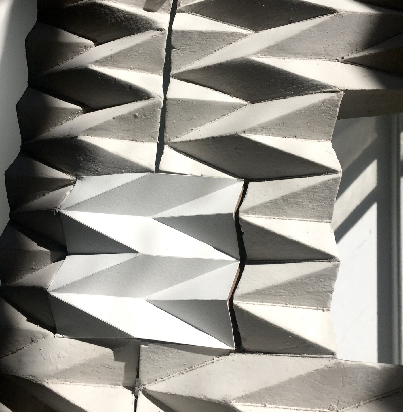 Concrete/Paper Facade System by Dwayne Riley at Coroflot.com