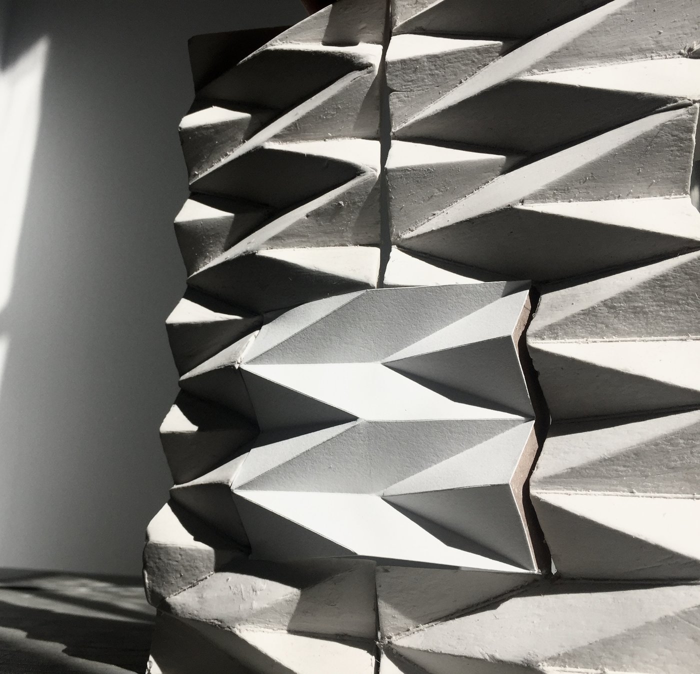 Concrete/Paper Facade System by Dwayne Riley at Coroflot.com