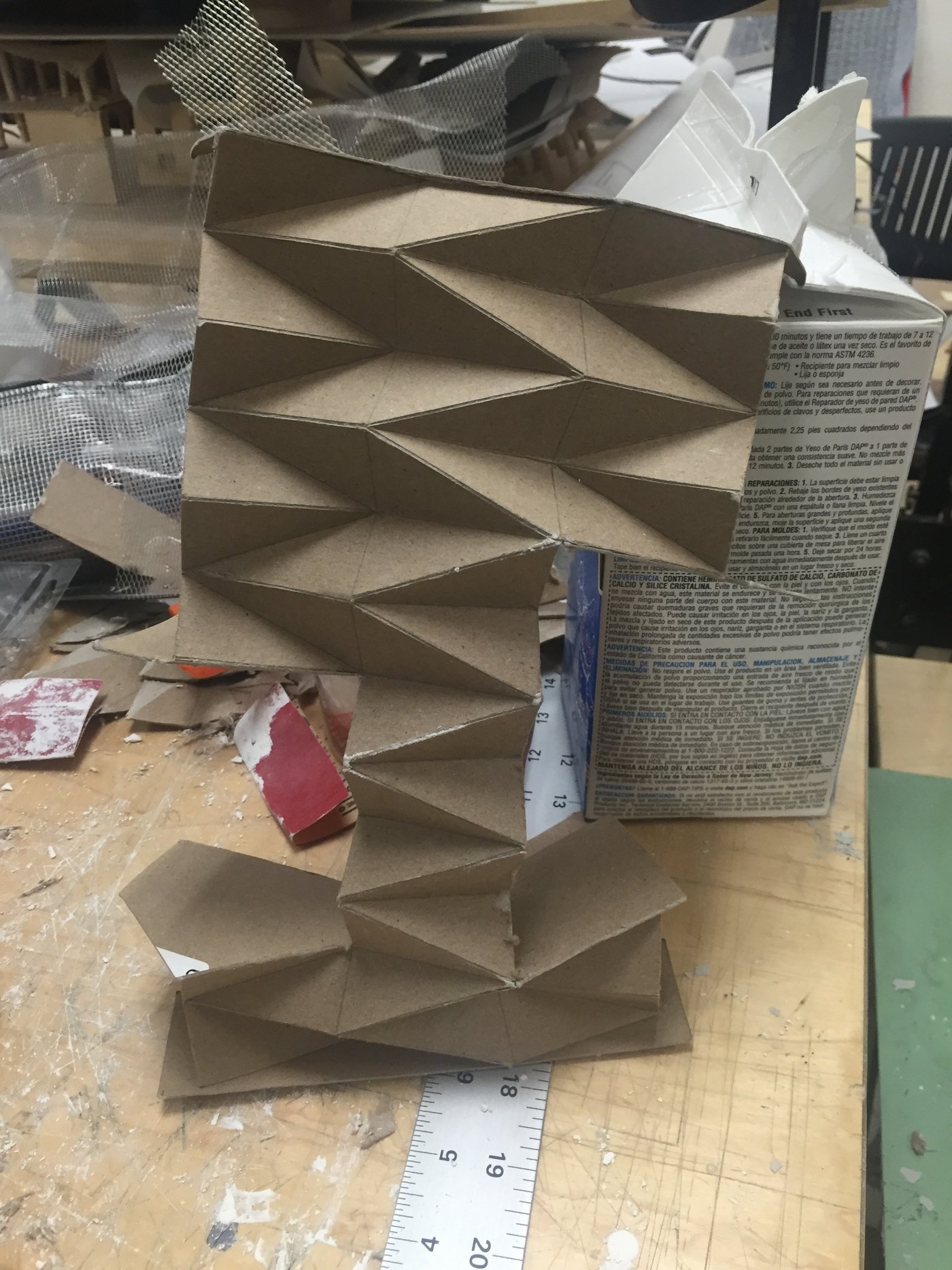 Concrete/Paper Facade System by Dwayne Riley at Coroflot.com