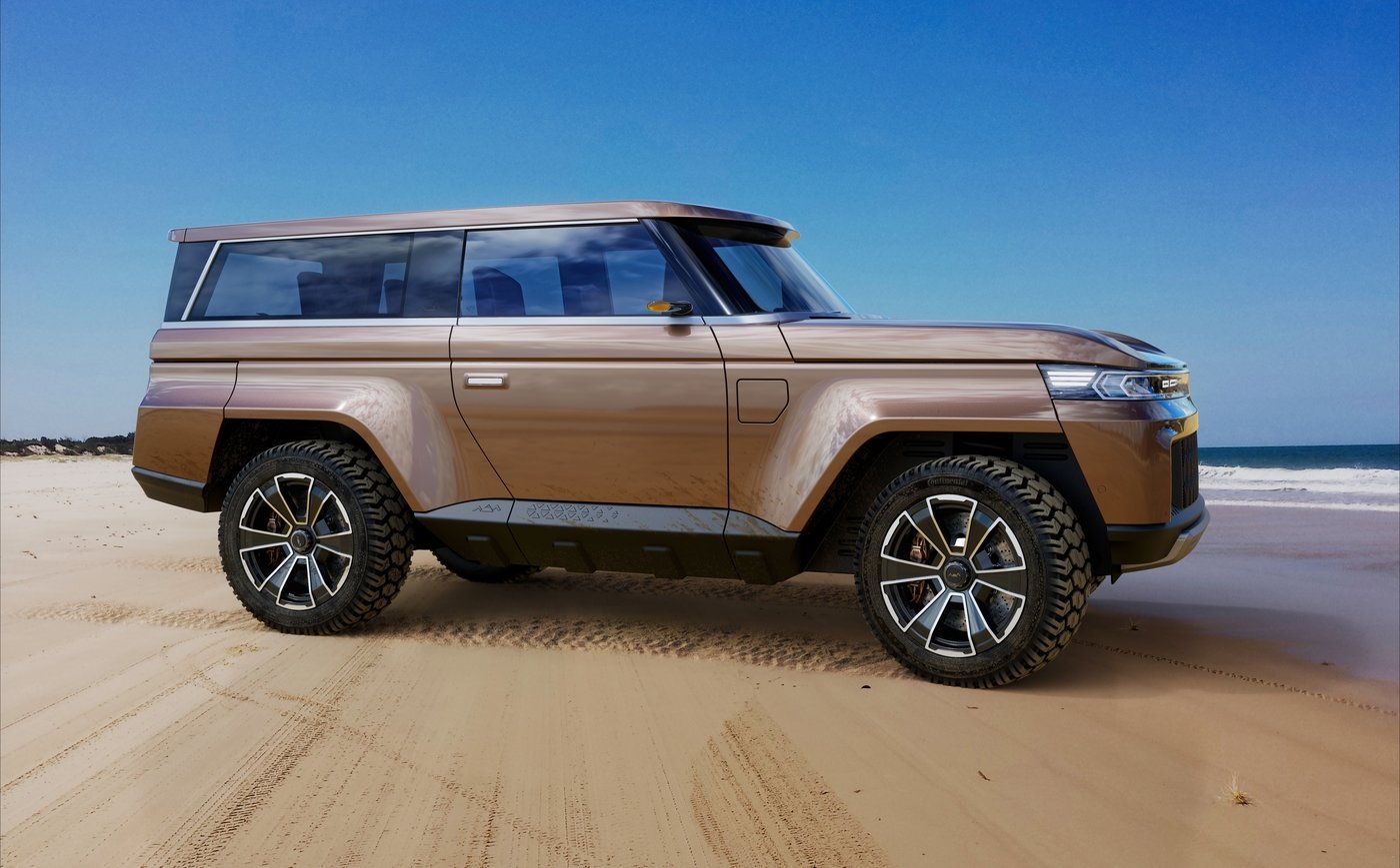 RTX - e SUV concept study by Ian Nisbett at Coroflot.com