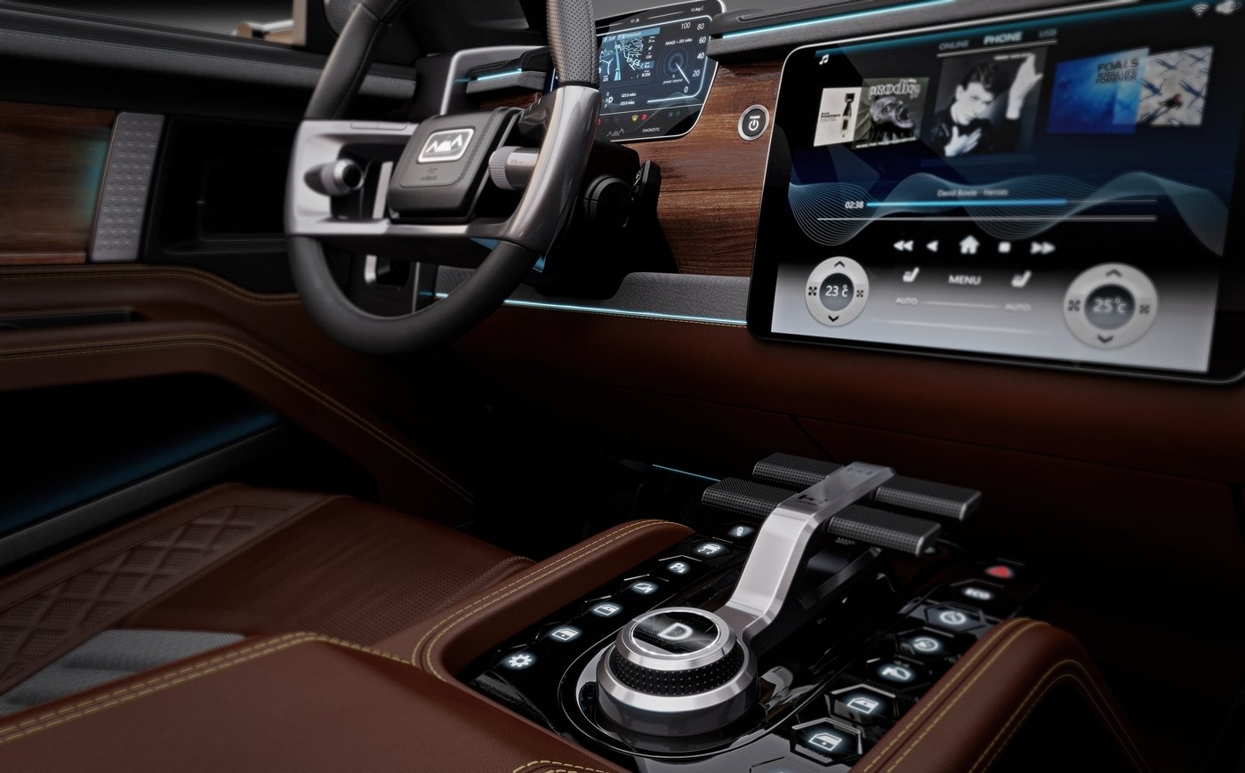 RTX - e SUV concept study by Ian Nisbett at Coroflot.com