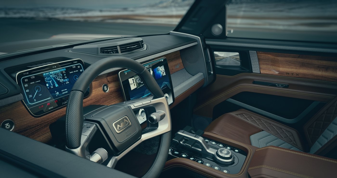 RTX - e SUV concept study by Ian Nisbett at Coroflot.com