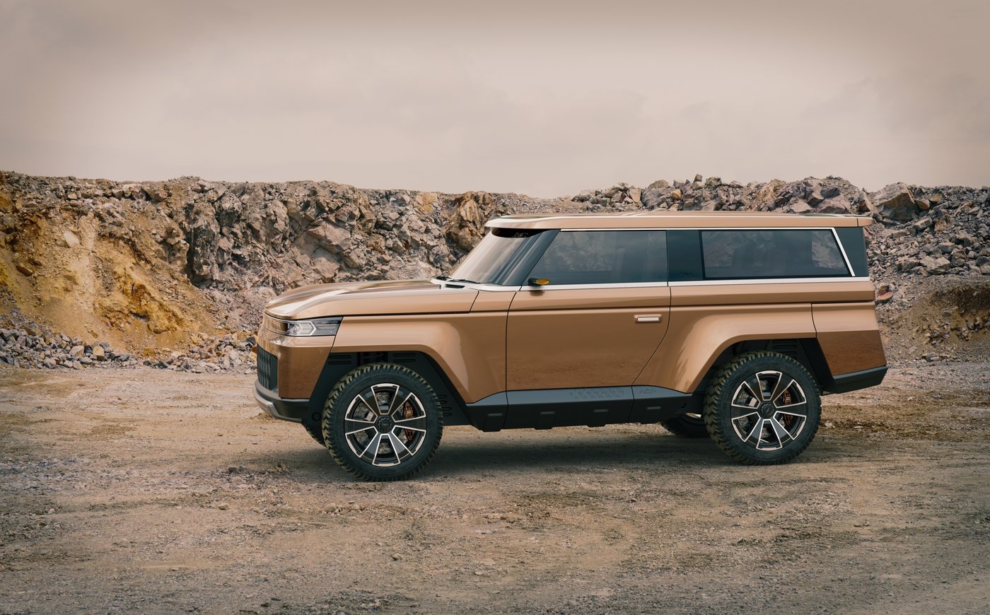 RTX - e SUV concept study by Ian Nisbett at Coroflot.com