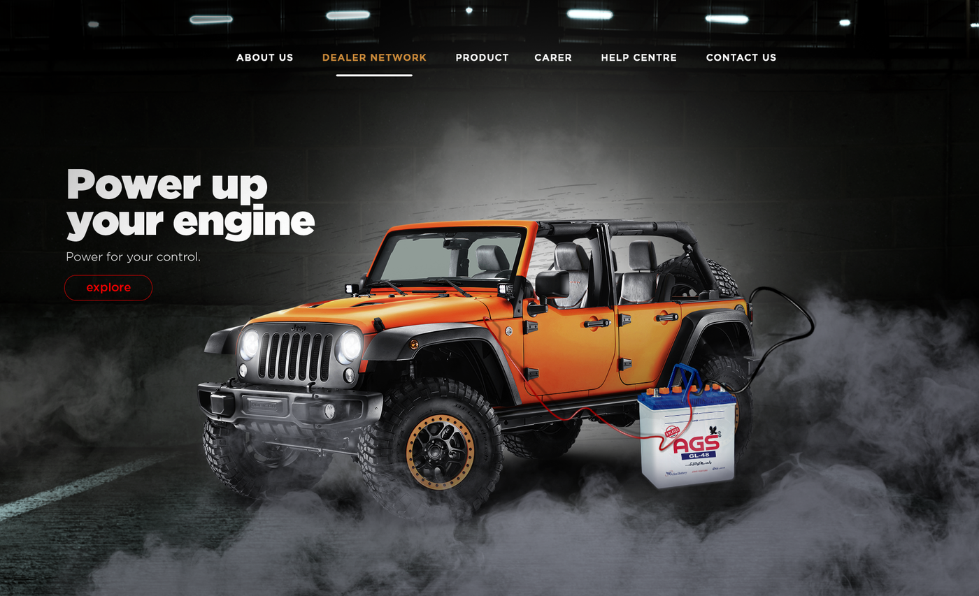 AGS WEBSITE by Hammad Aftab at Coroflot.com