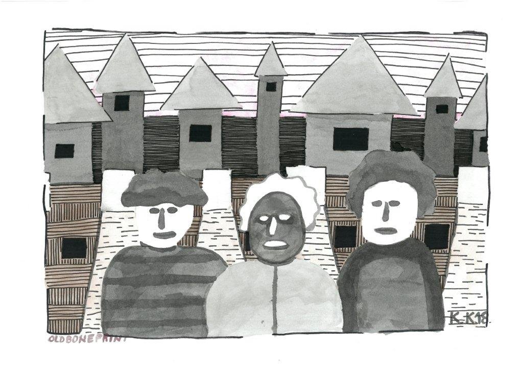 Invitation from Spirit Area by Ivan contemporary Kost outsider art ...