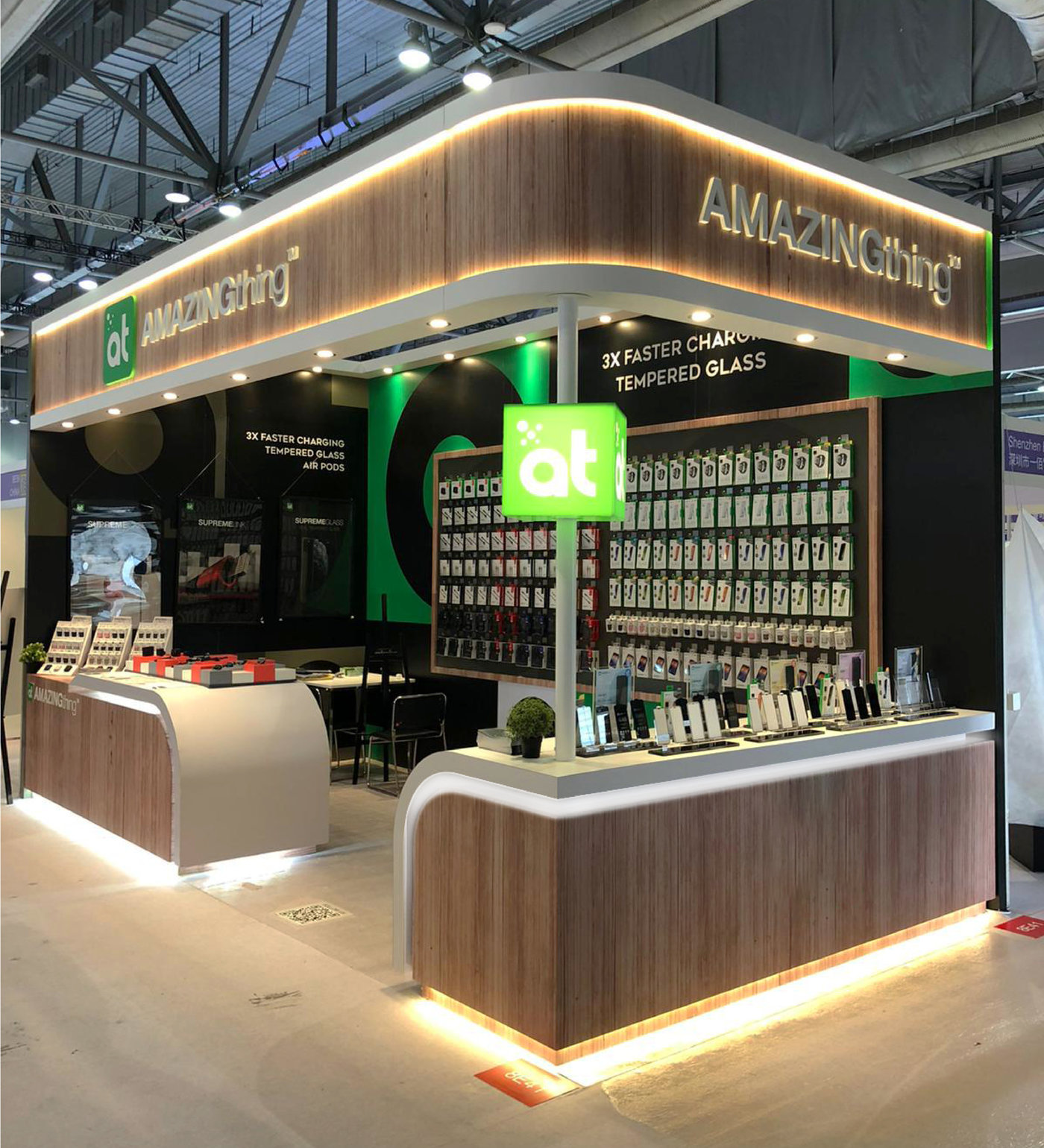 Booth designs by Ken Chan at Coroflot.com