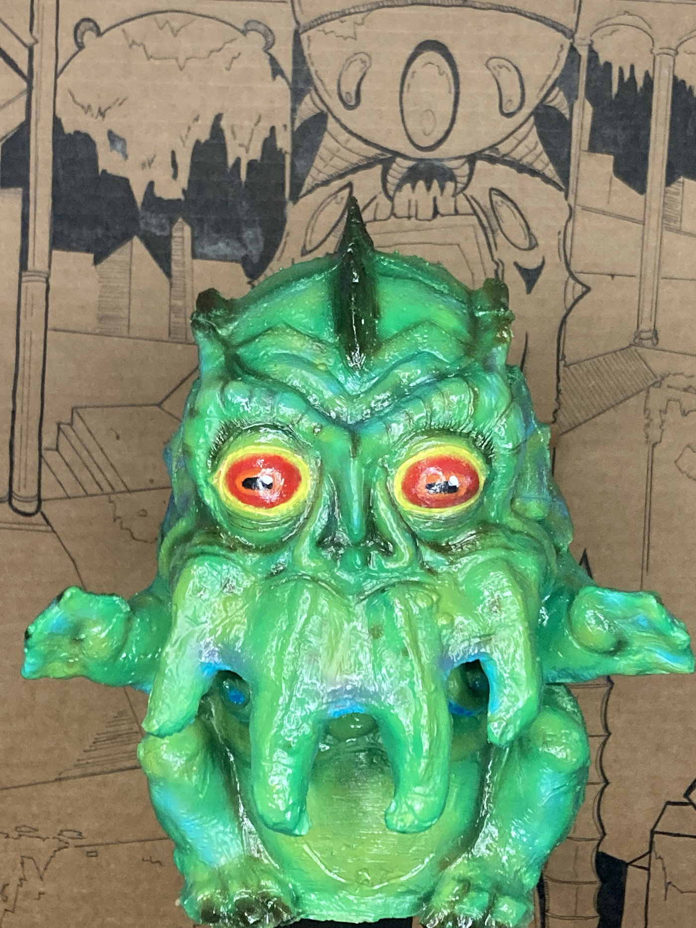 Cthulhu Hand Puppet by Seth Shaw at Coroflot.com