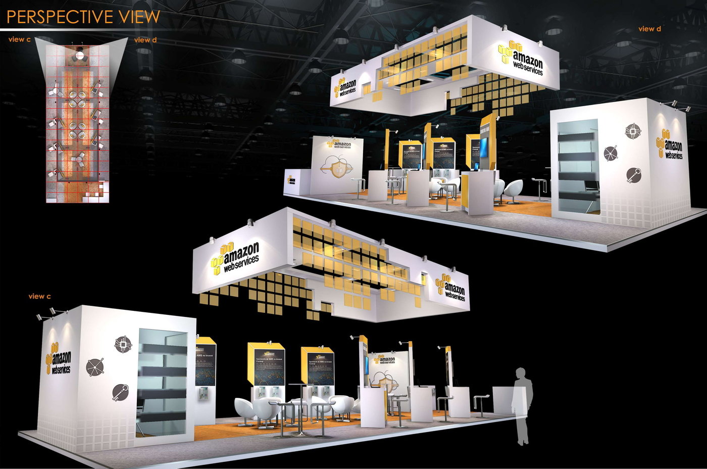 Amazon Booth Design by Dustin Ronald Elman at Coroflot.com