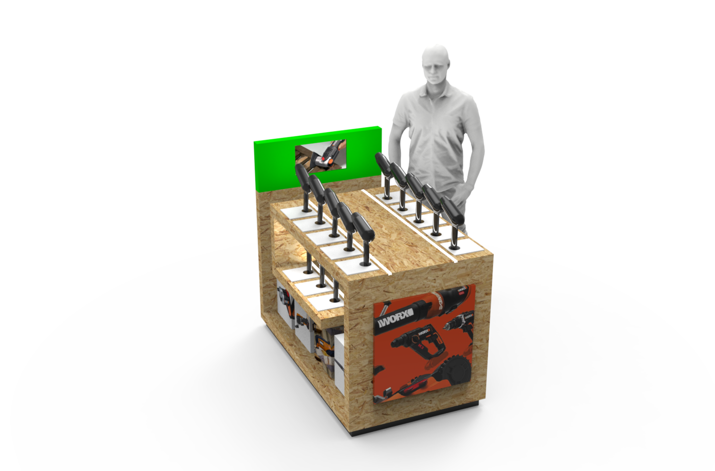 Worx power tools POP by Ianiv Wainberg Pires at Coroflot.com