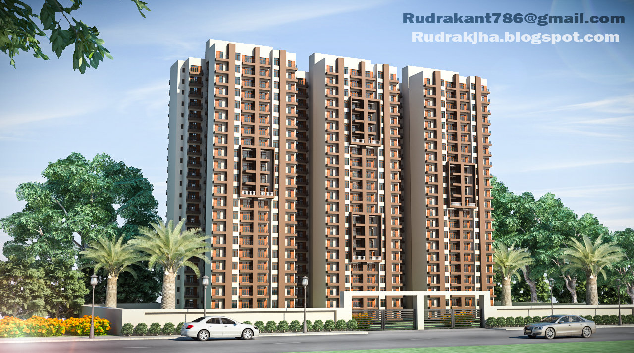 Multi Storey Apartment 3d Render by Rudra Kant Jha at Coroflot.com