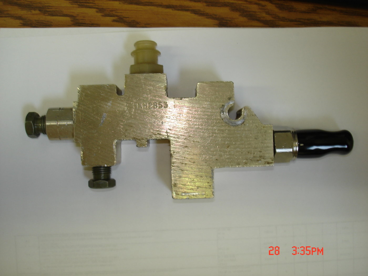 Adjustable Brake System Proportioning Valve by Doug Nagel at Coroflot.com