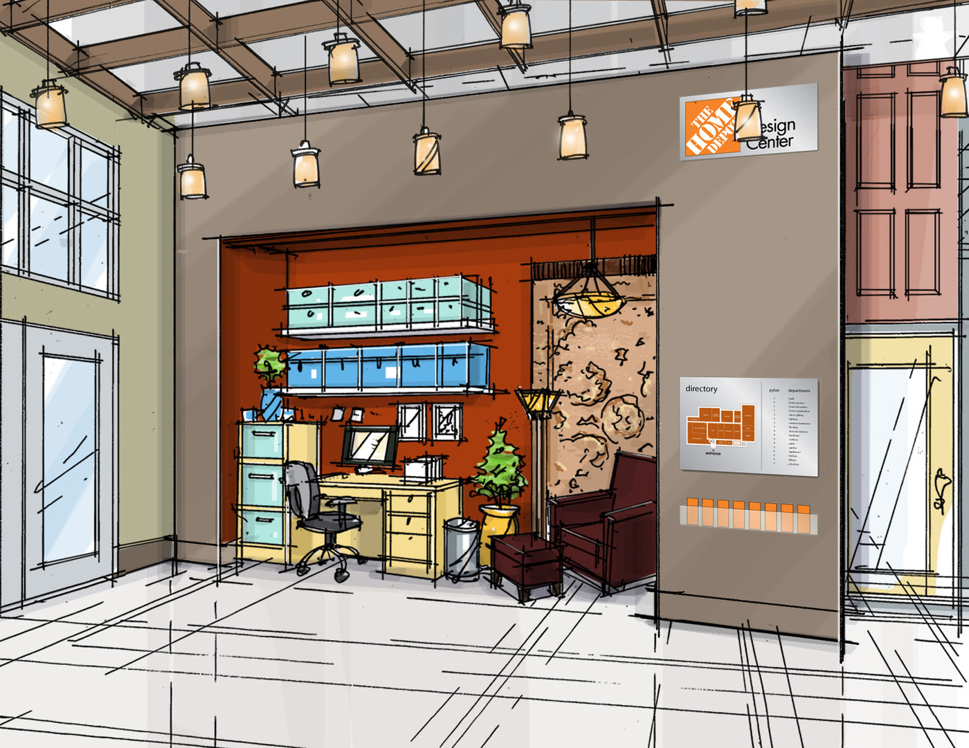 SAMPLE PROJECT: Big Box Retail by Richard Glenny at Coroflot.com