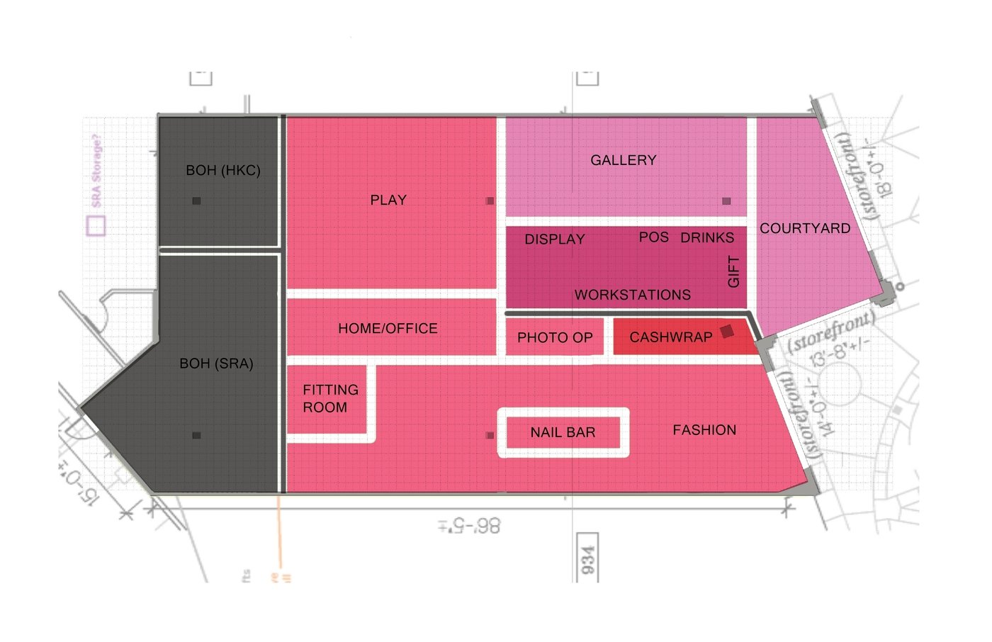 SAMPLE PROJECT: Retail & Cafe by Richard Glenny at Coroflot.com