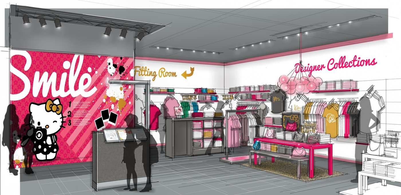 SAMPLE PROJECT: Retail & Cafe by Richard Glenny at Coroflot.com